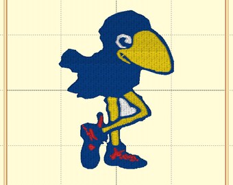 Jayhawk Embroidery | Etsy