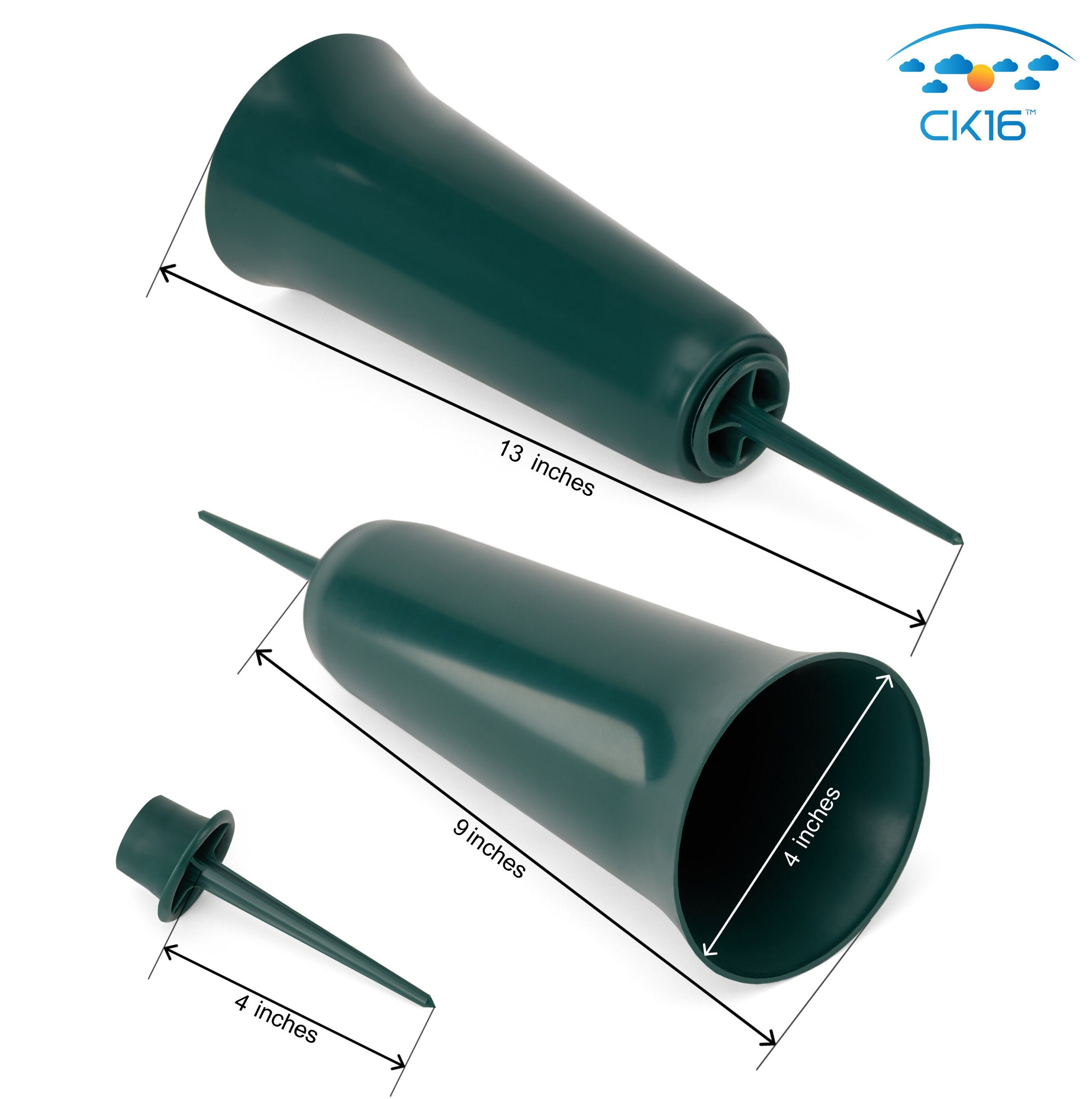 Outdoor Flower Holder Decorations for Cemetery, Memorial Floral Vase ...