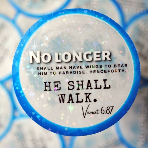 FFXIV Endwalker Venat Quote Sticker: Henceforth He Shall Walk - Etsy