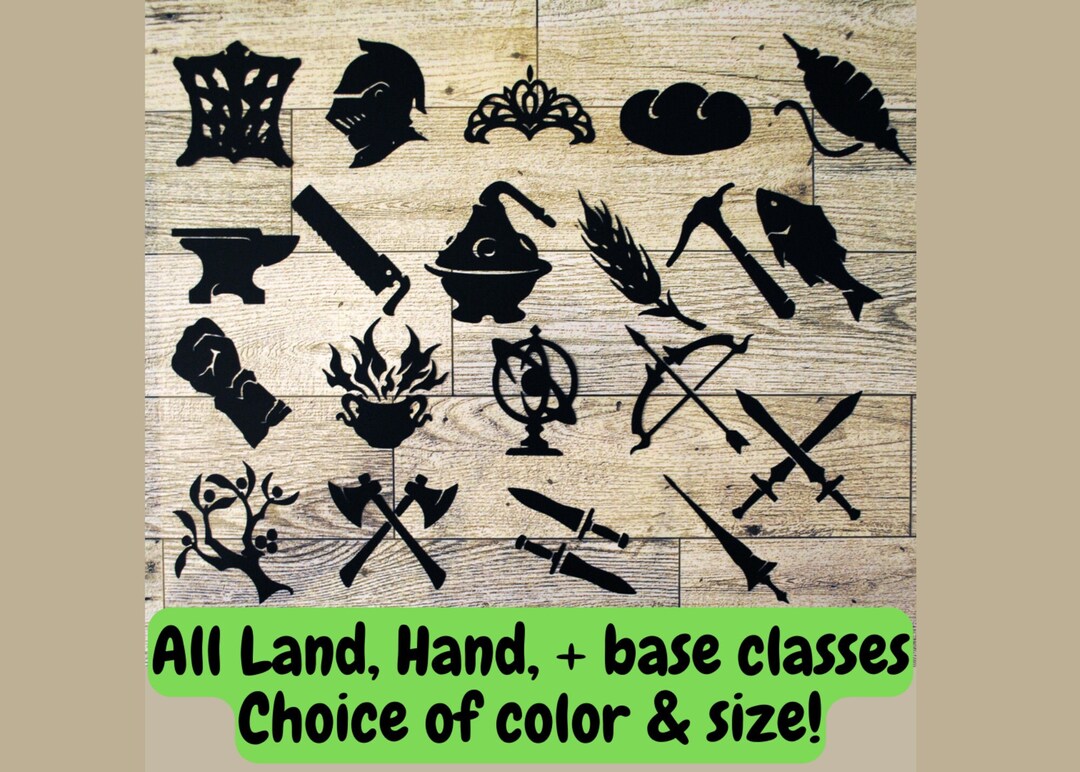 FFXIV Vinyl Decal for Disciples of the Land and Hand + Lancer, Archer ...