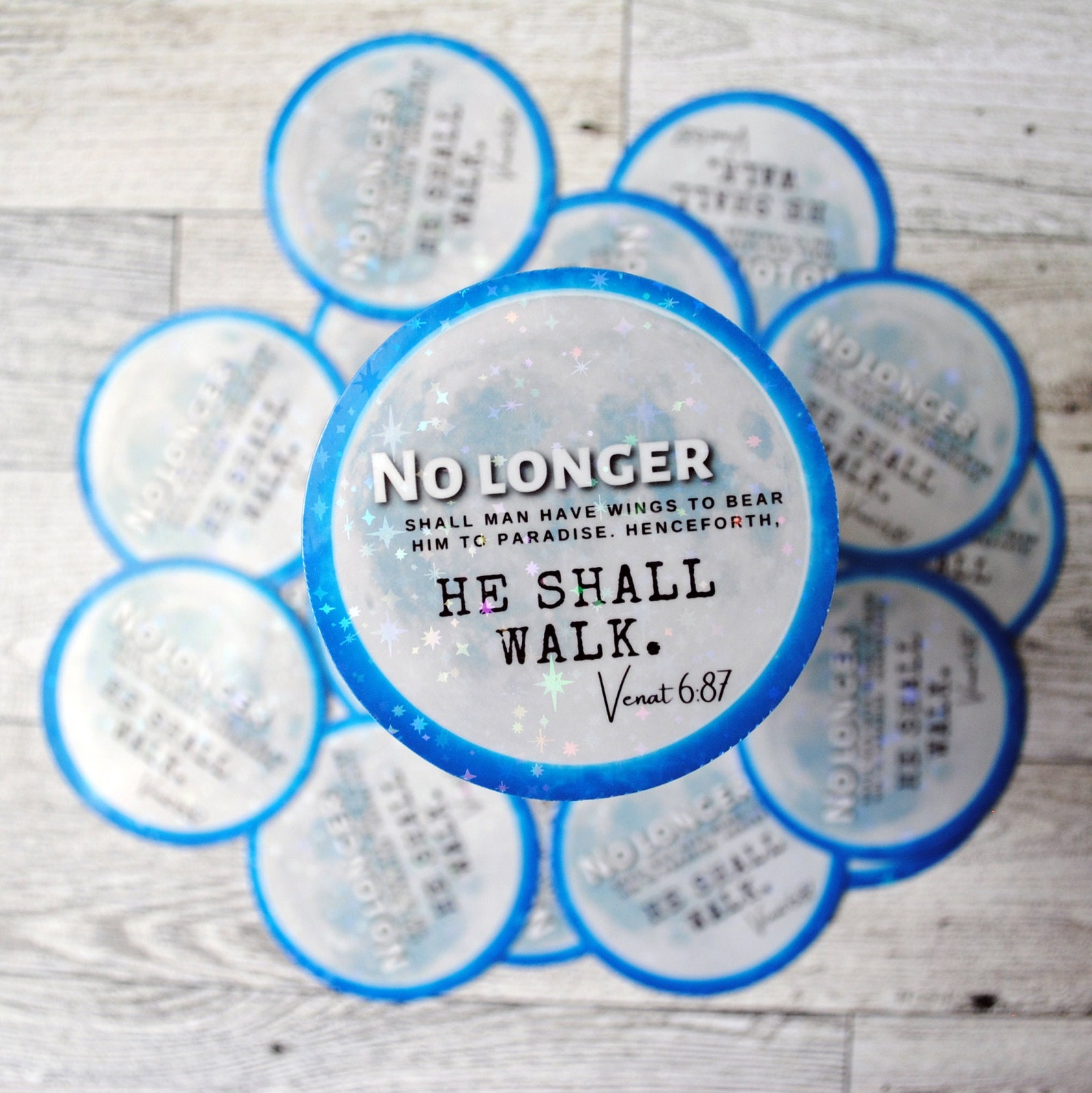 FFXIV Endwalker Venat Quote Sticker: Henceforth He Shall Walk - Etsy
