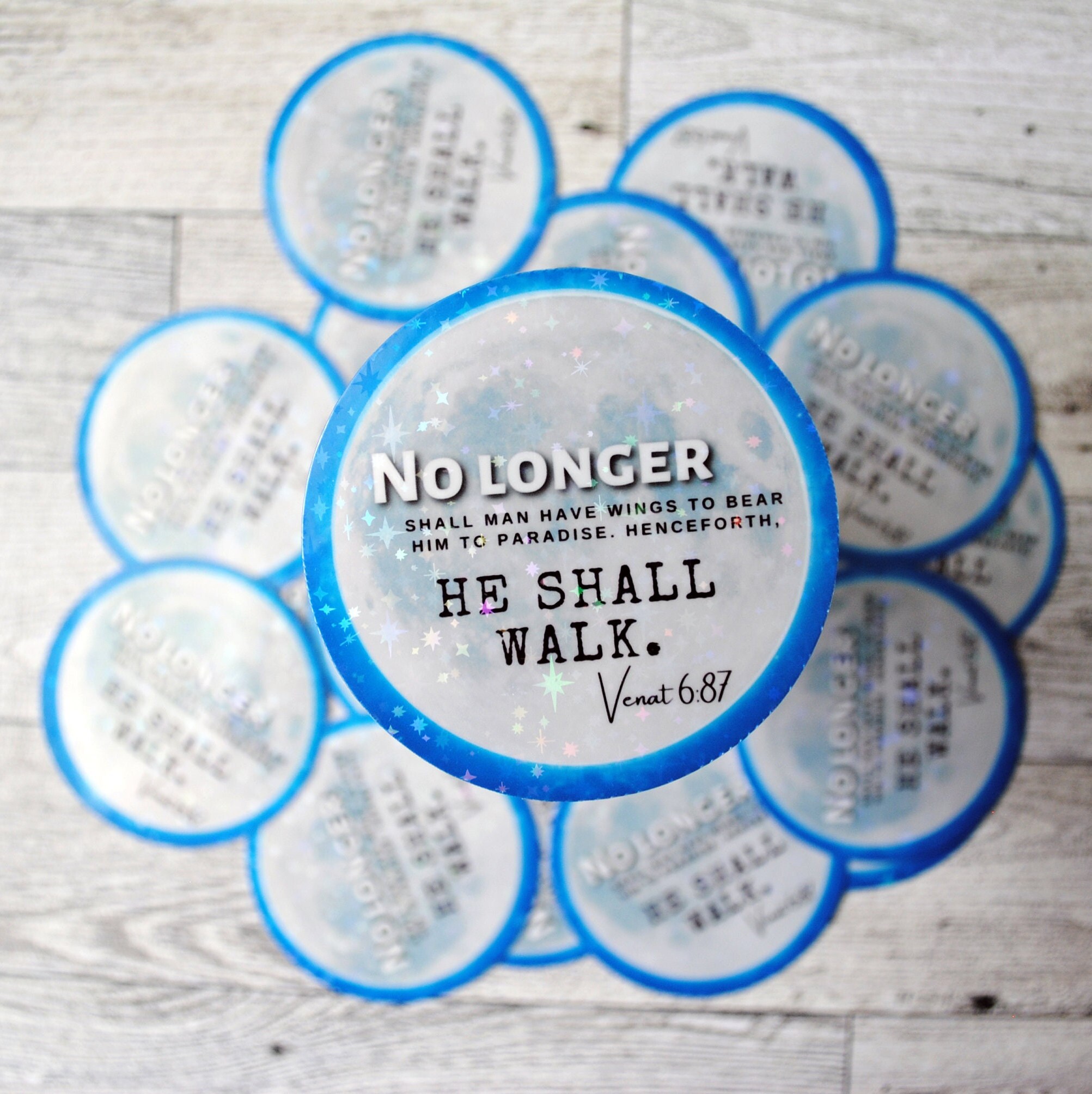 FFXIV Endwalker Venat Quote Sticker: Henceforth He Shall Walk - Etsy