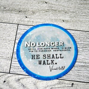 FFXIV Endwalker Venat Quote Sticker: Henceforth He Shall Walk - Etsy