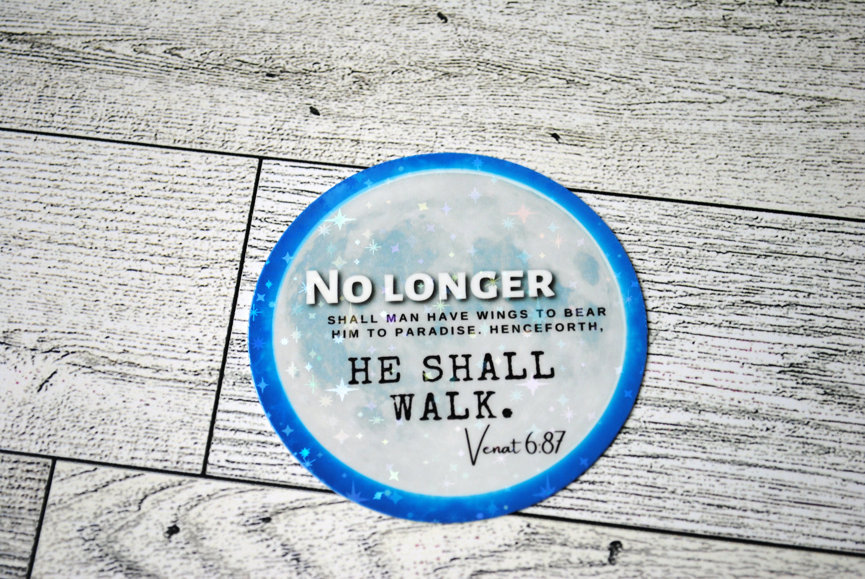 FFXIV Endwalker Venat Quote Sticker: Henceforth He Shall Walk - Etsy