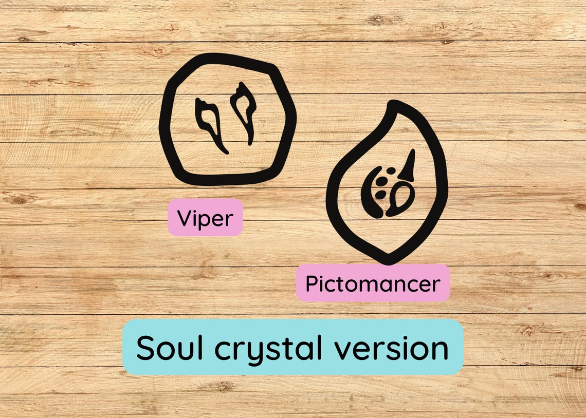 FFXIV Pictomancer or Viper Job Symbol and Job Stone Decals - Choose ...