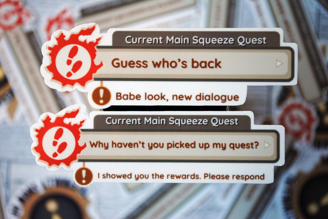 Funny FFXIV Main Scenario Quest Sticker - Etsy