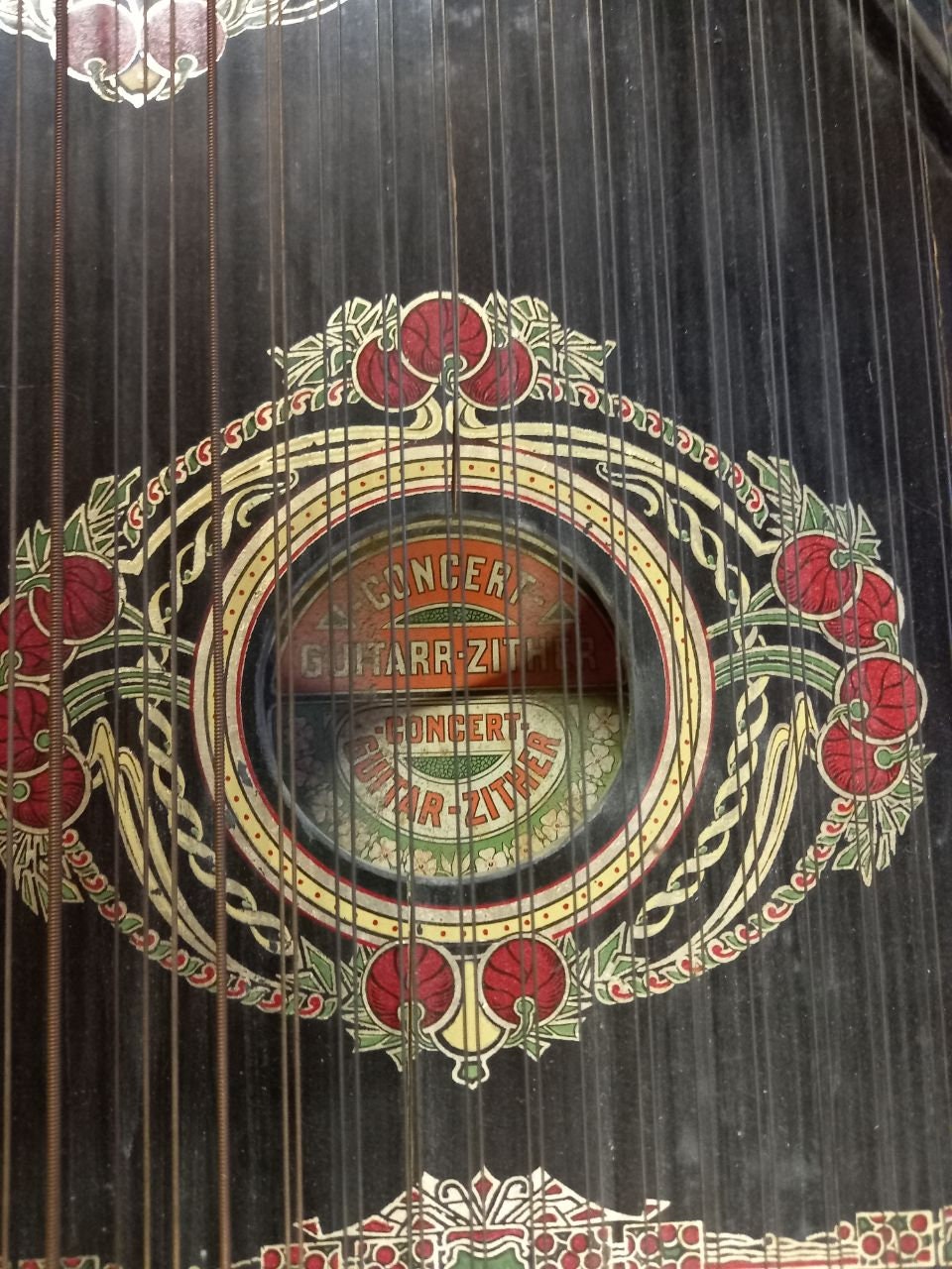 Fretless Guitar Zither Vintage Chordless Zither Vintage Instrument - Etsy