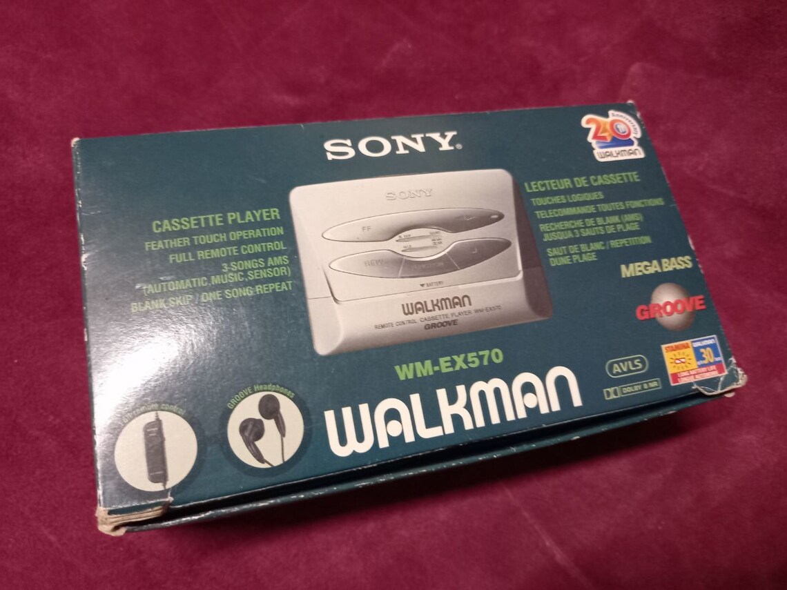 Sony Walkman Groove | Original Walkman | Vintage Electronics - Etsy