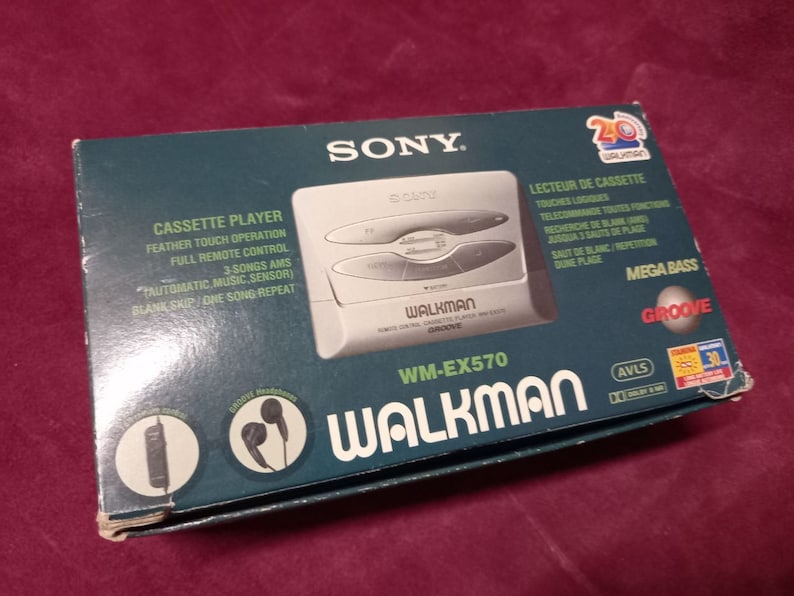 Sony Walkman Groove | Original Walkman | Vintage Electronics - Etsy