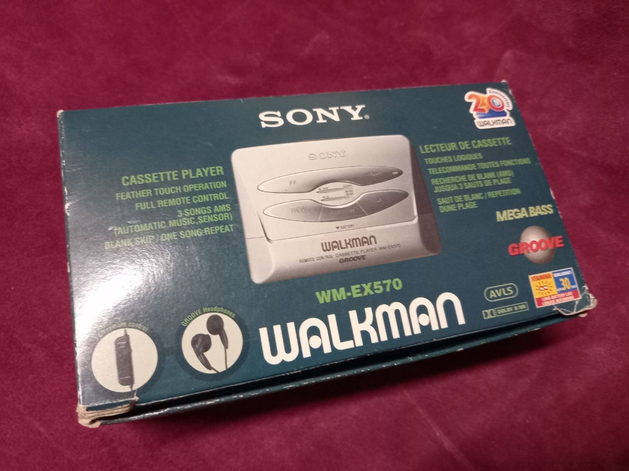 Sony Walkman Groove | Original Walkman | Vintage Electronics - Etsy