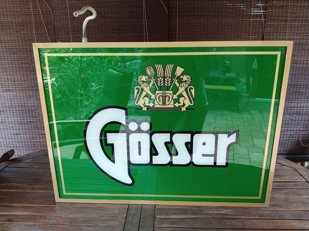 Gosser Beer Neon Sign Vintage Ad Neon - Etsy