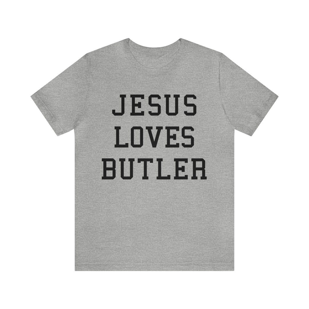Jesus Loves Butler Jesus Shirt Religious Shirt Christian - Etsy