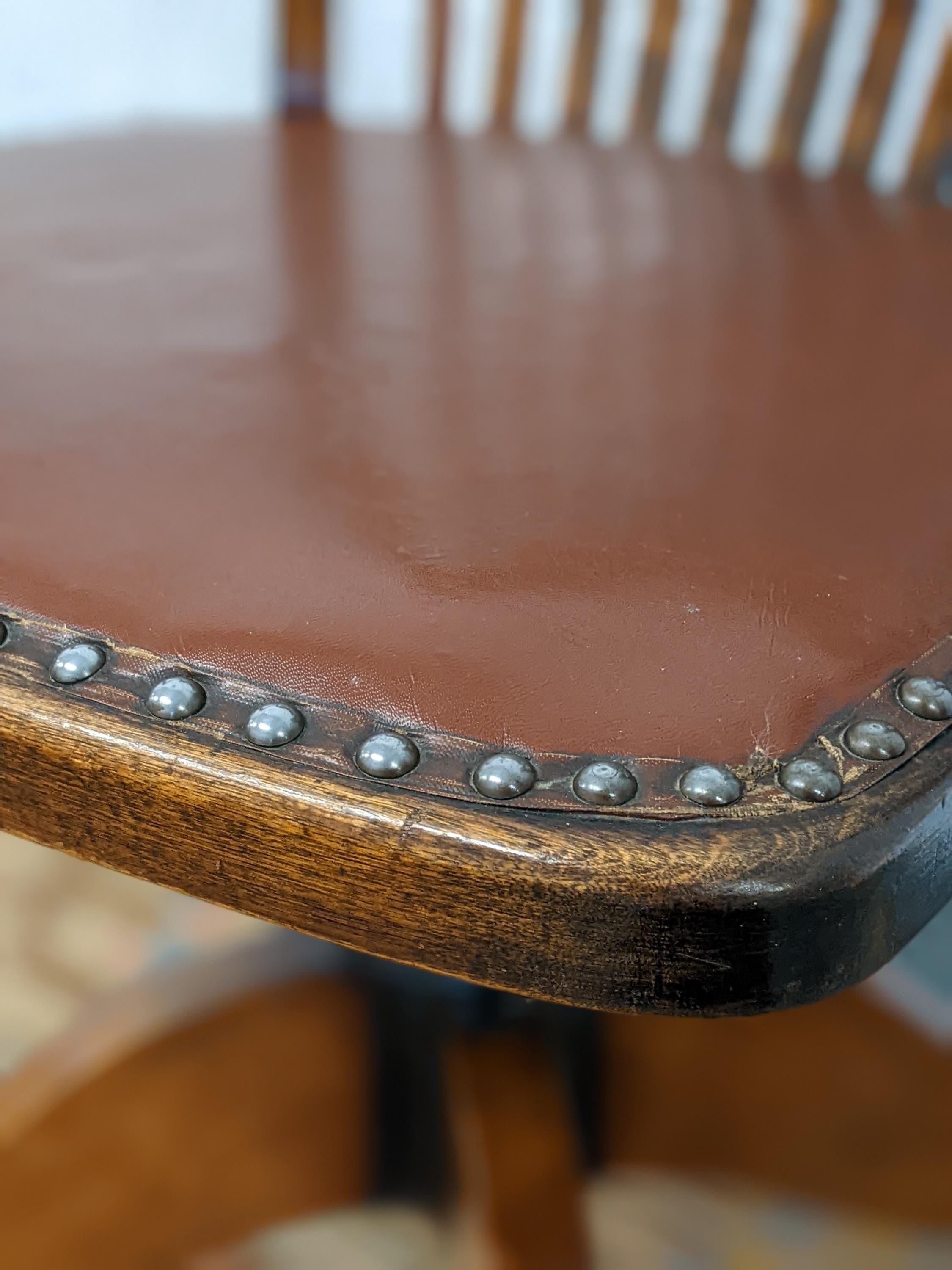 Captain's Swivel Chair by Angus of London - Etsy UK