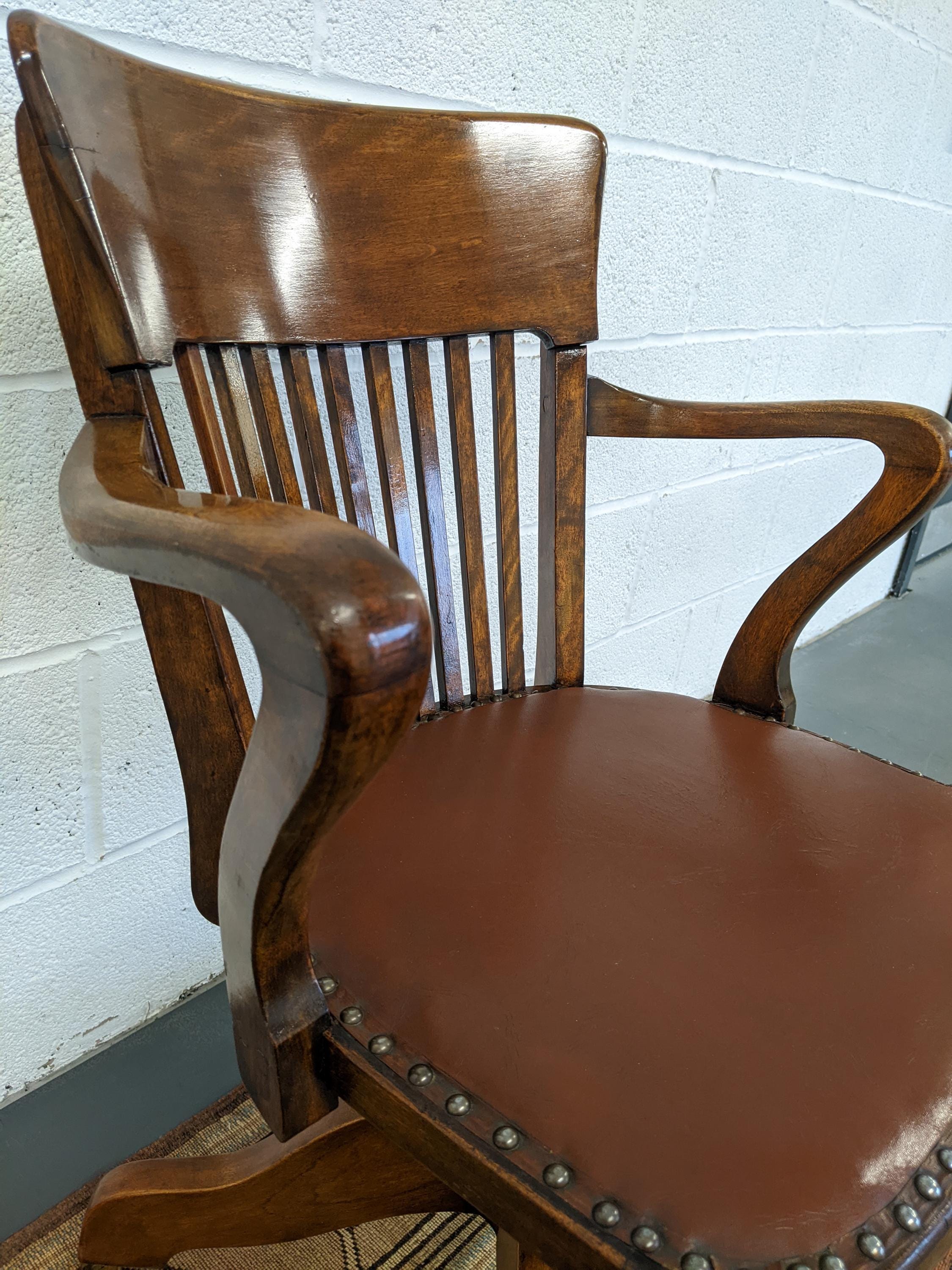 Captain's Swivel Chair by Angus of London - Etsy UK