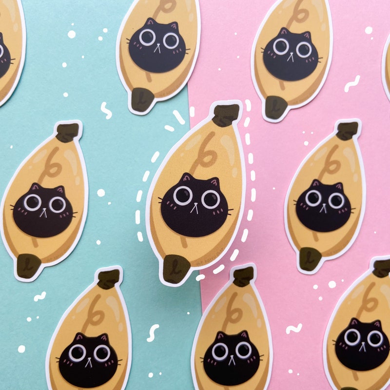 Papercraft Banana Cat - Etsy
