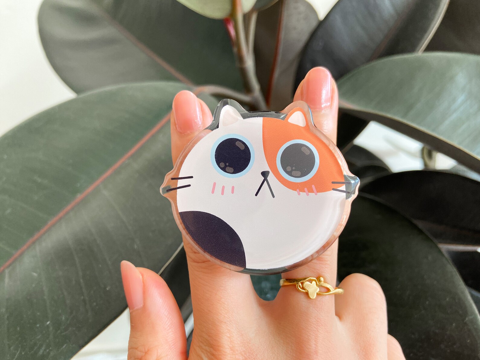 Cute Cat Phone Grip Cat Phone Griptok Griptok Phone - Etsy