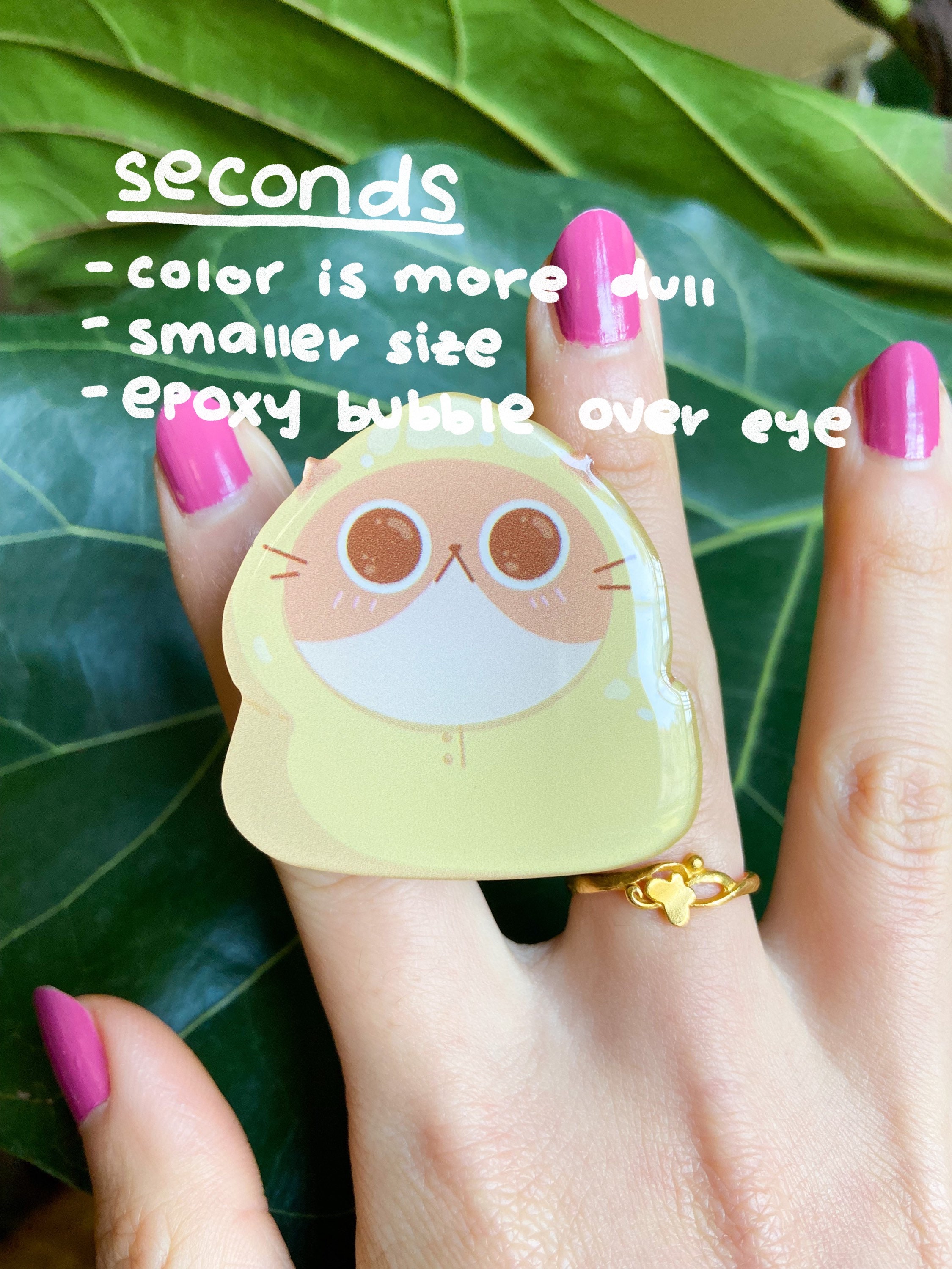 Raincoat Cat Phone Grip | Cute Cat Phone Griptok | Griptok Phone ...