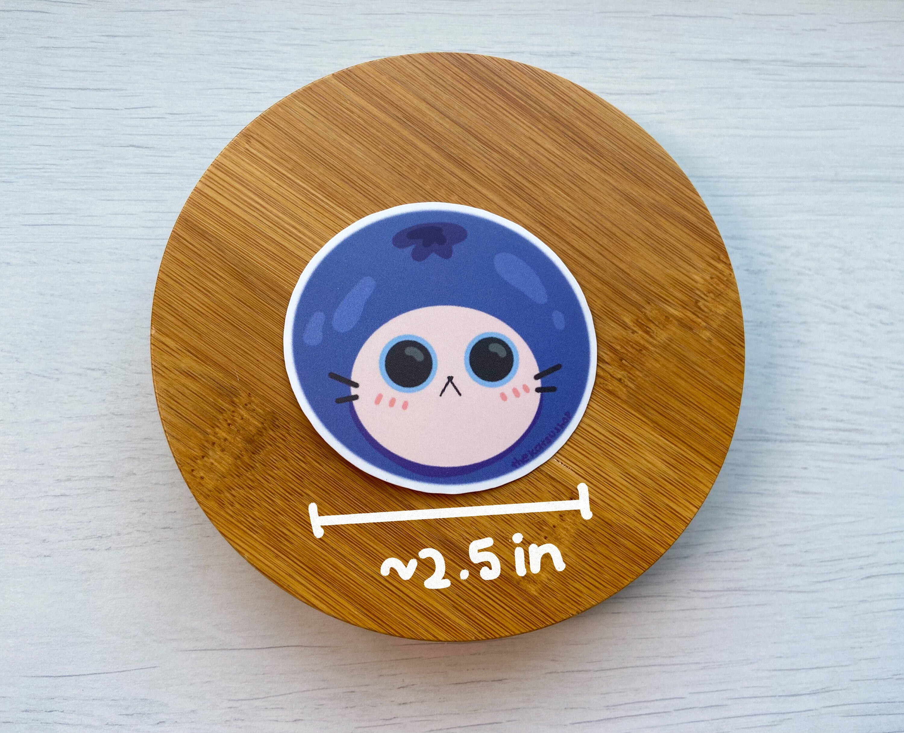 Fruit Cat Sticker Set Matte Waterproof Vinyl Stickers - Etsy