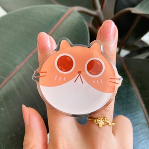 Cute Cat Phone Grip | Cat Phone Griptok | Griptok Phone Accessory ...