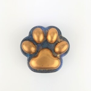 Handmade Resin Paw Print Box - Etsy