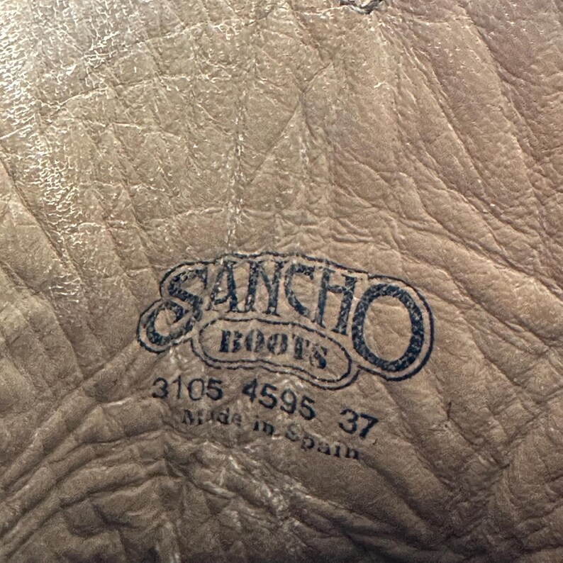 Sancho Cowboy Western Boots - Etsy