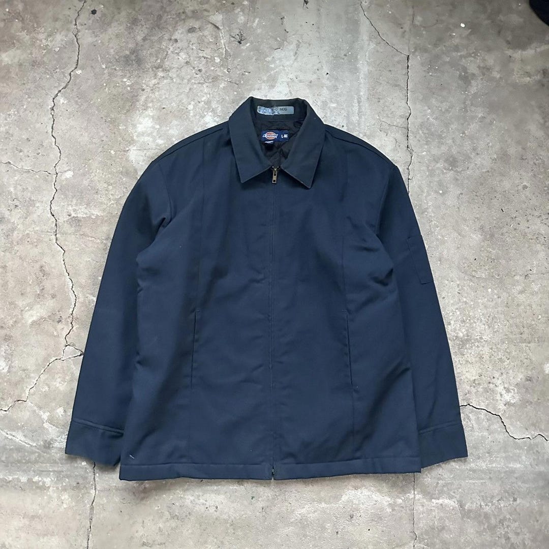 Vintage Baby Blue Contrast Stitch Dickies Work Zip Jacket - Etsy