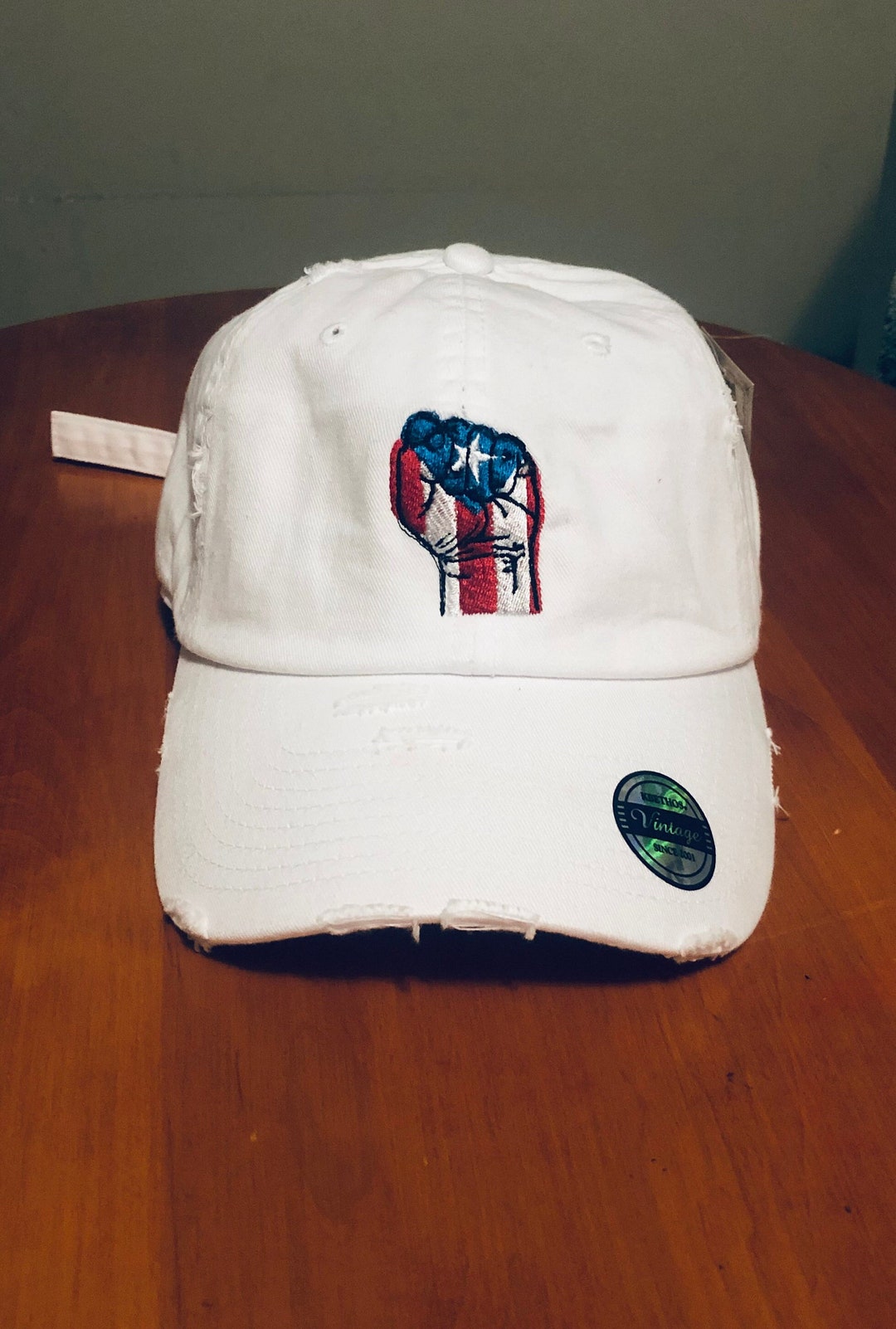 Puerto Rican Country Embroidered Fist Hat - Etsy