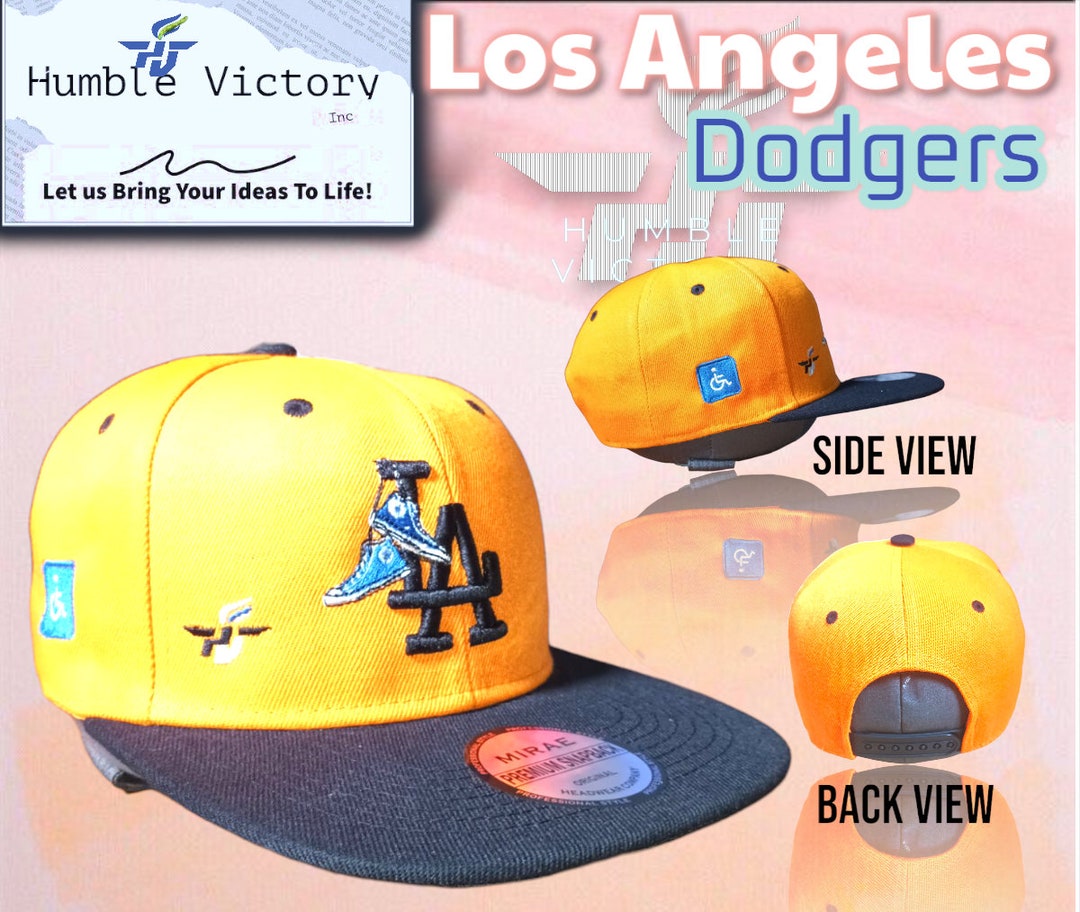 Custom Two-toned Los Angeles Dodgers Hat Cap Snapback - Etsy