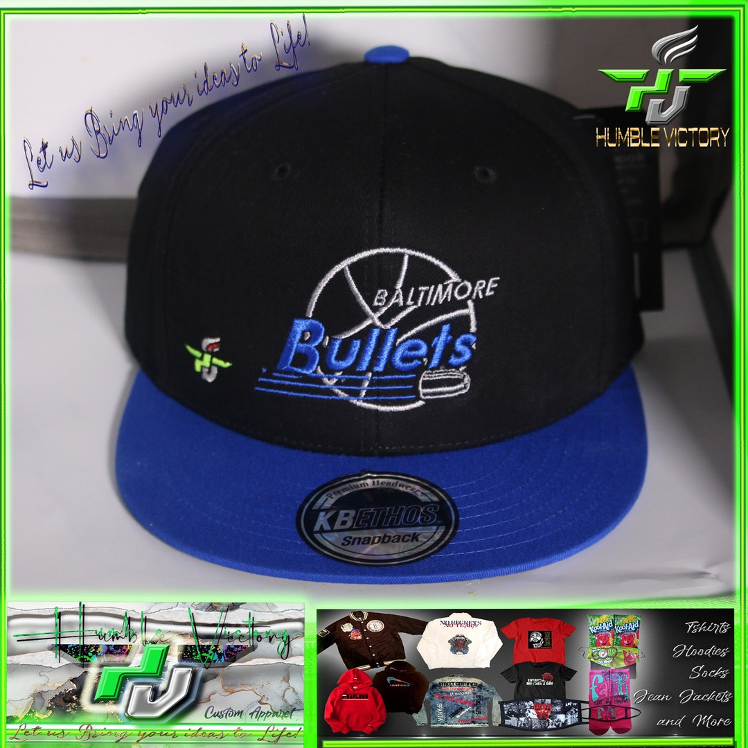 Custom Two-toned Baltimore Bullets Hat - Etsy