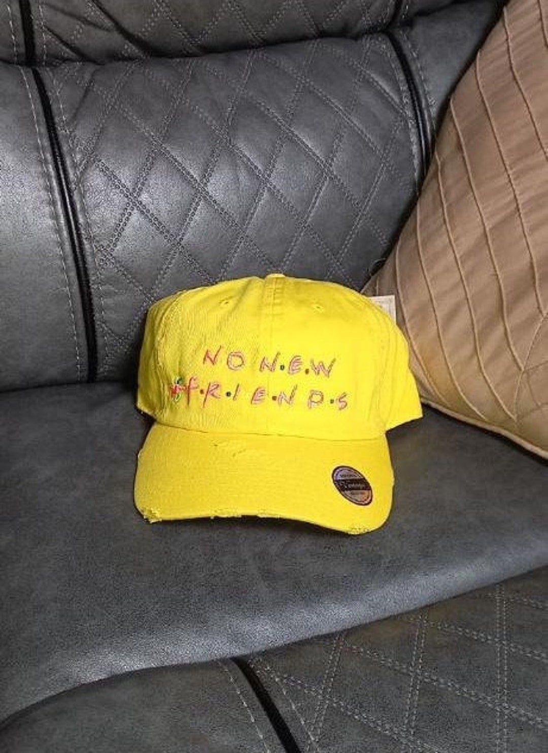 No New Friends Hat Friends TV Show Cap F.r.i.e.n.d.s. Hat - Etsy