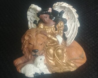 Angel Lion and Lamb - Etsy