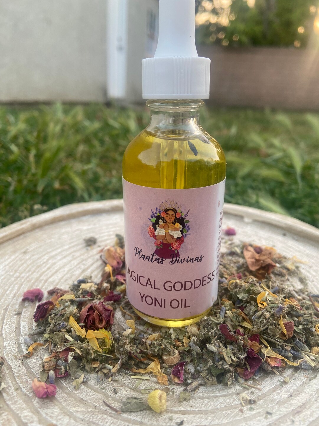Moisturizing Yoni Oil Pussy Oil Womb Oil Organic Herbal Blend Ph Balance Boost Vaginal