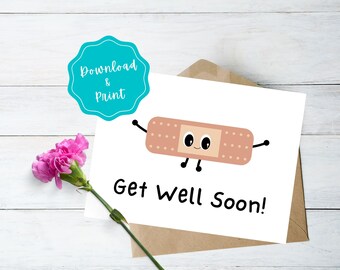 Speedy Recovery Card Printable - Etsy