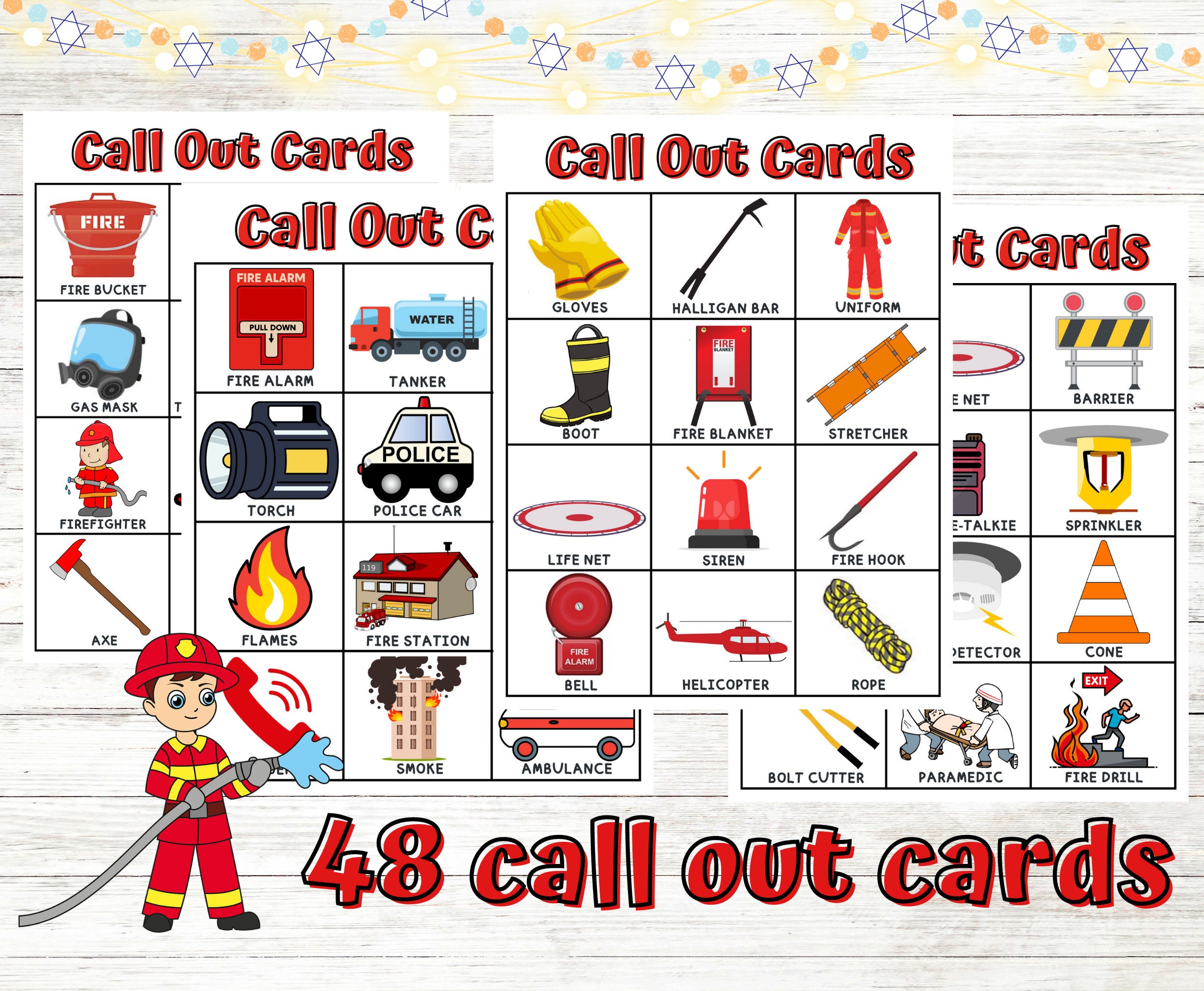 Fire Safety Bingo Game Printable at Kiara Whitworth blog