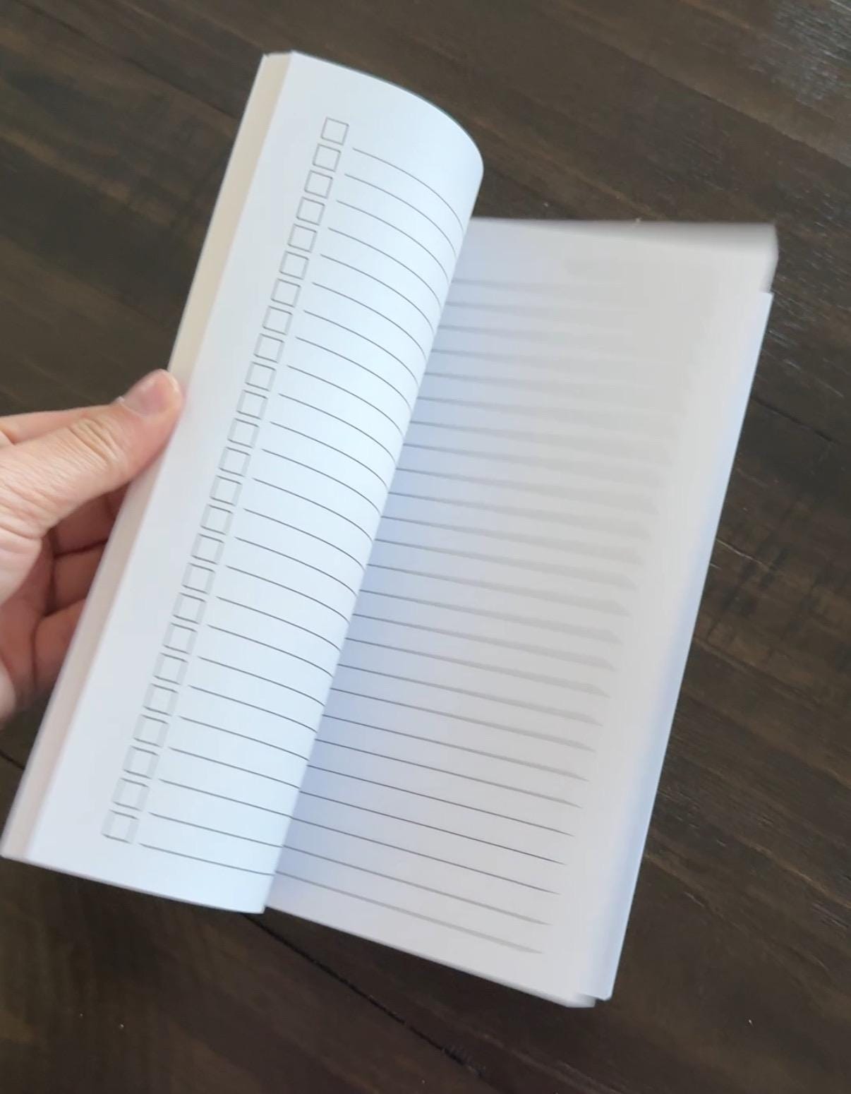 Checklist Journal Notebook - Etsy