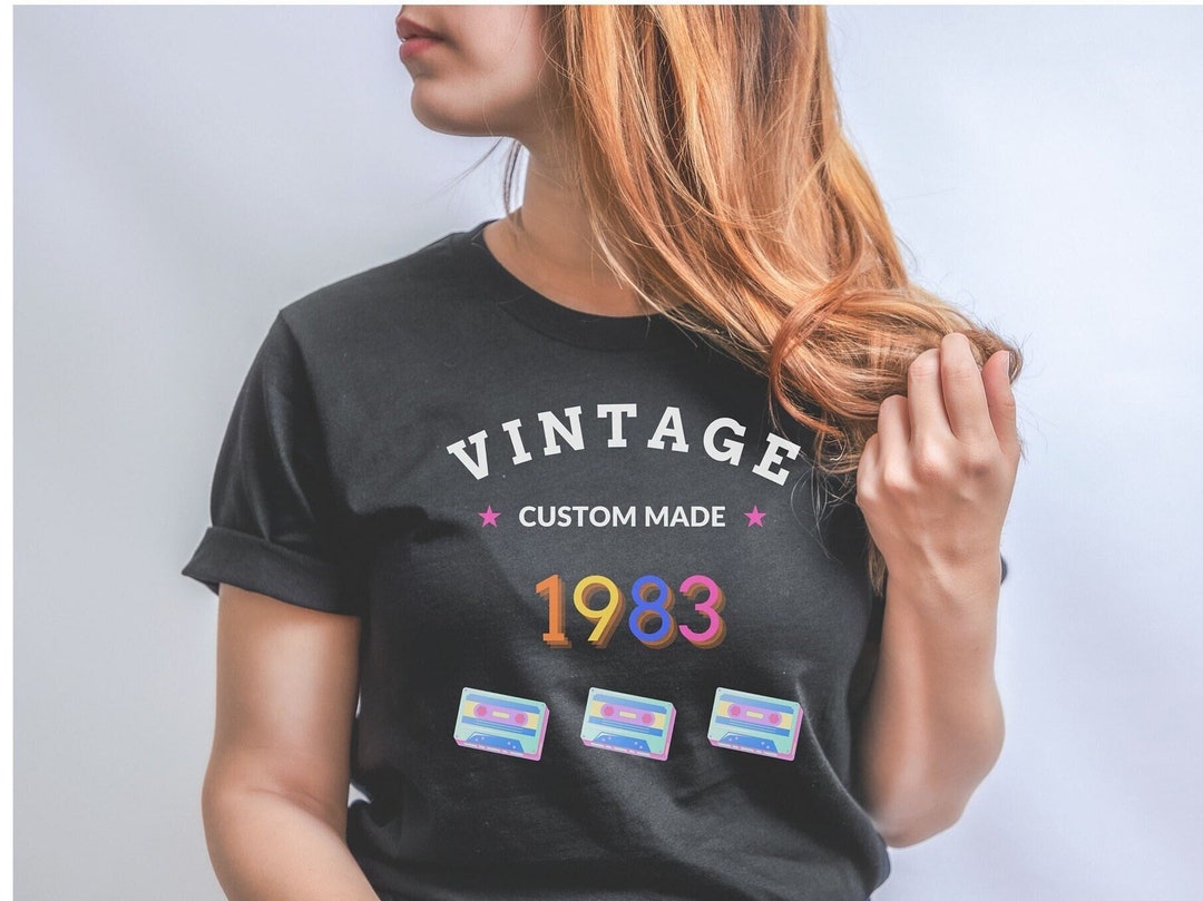 1983 Shirt, 40th T Shirt, 40th Birthday Shirt, 1983 Tshirt, 1983 Gift ...