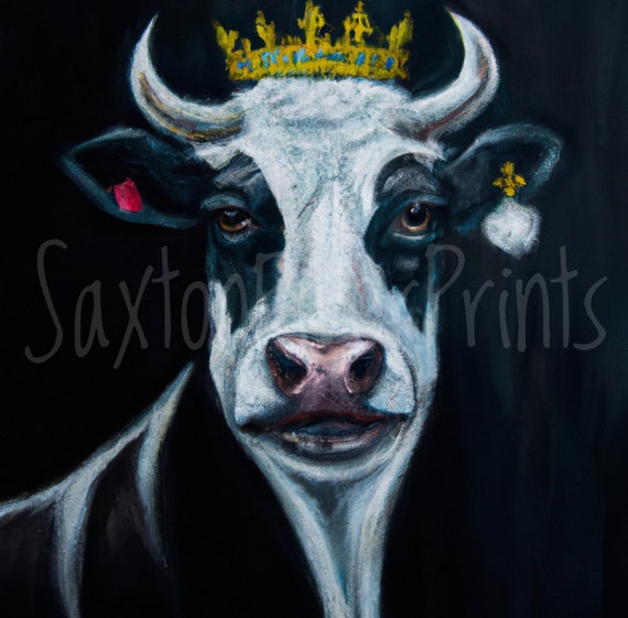 A Royal Cow. Second in Line to the Throne - Etsy