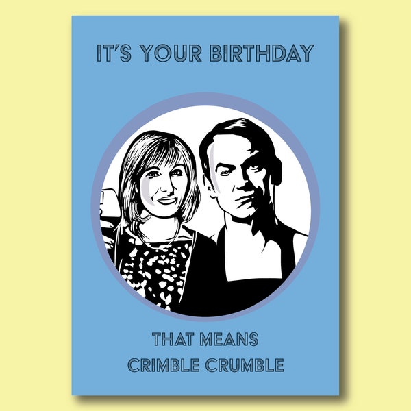 Friday Night Dinner Birthday Card - Etsy