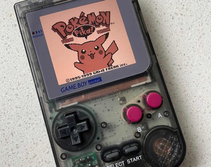 Authentic Nintendo Gameboy Pocket - Black - 100% OEM - Etsy