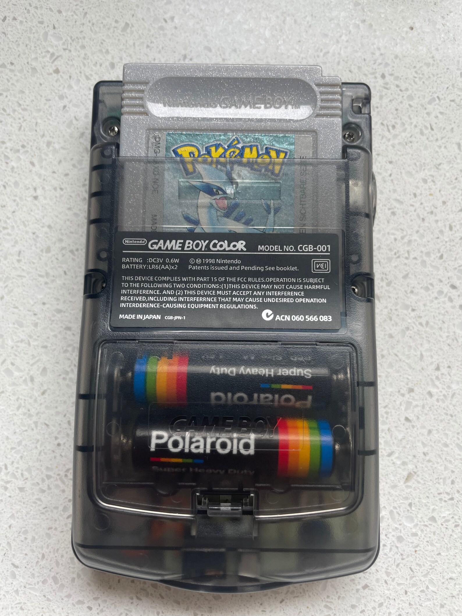 Nintendo Gameboy Color Colour Game Boy BACKLIT IPS Q5 V2 GBC Snorlax ...