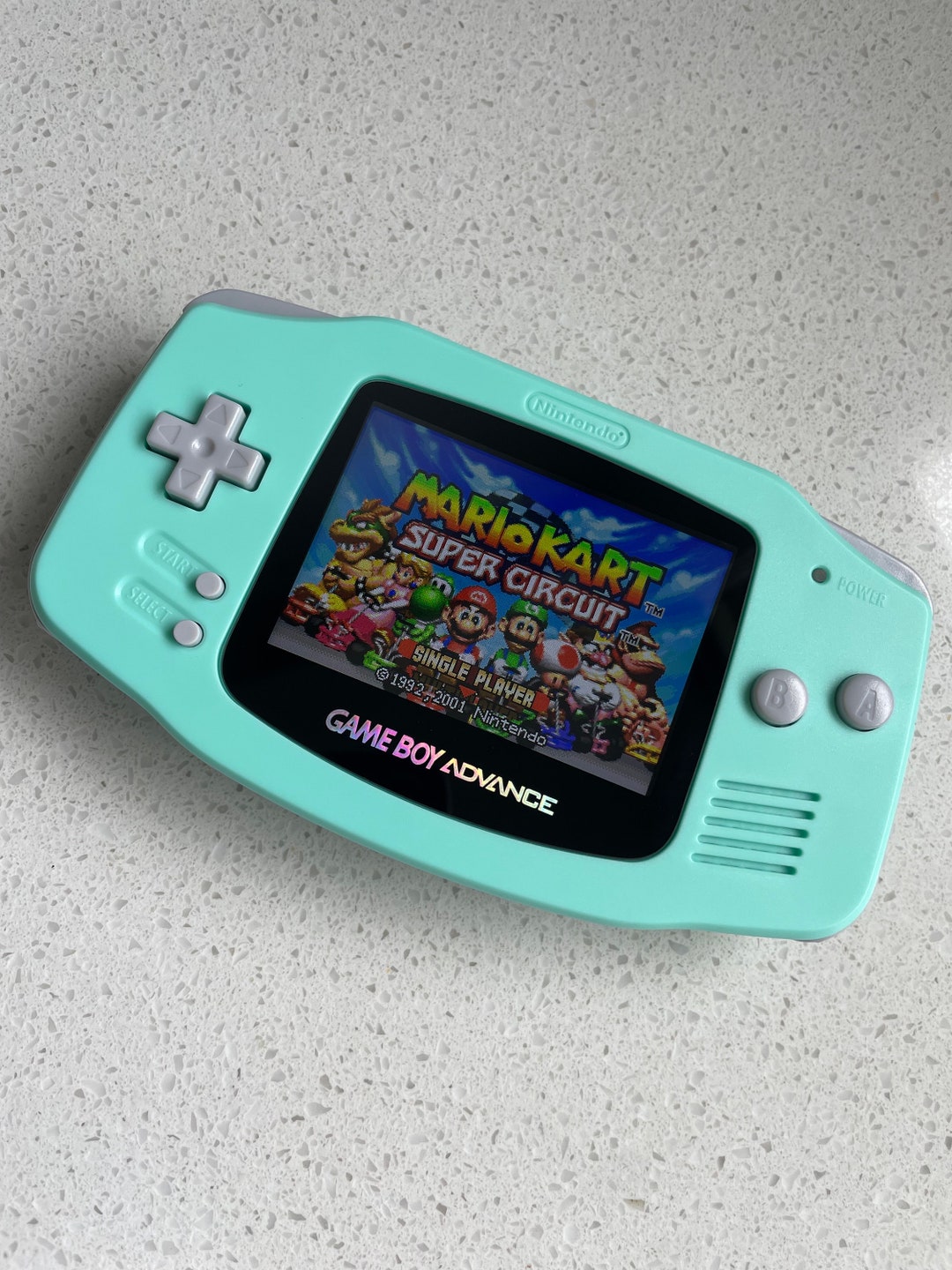 Nintendo Gameboy Advance Game Boy Backlit Modified IPS V2 Led Lcd MINT ...