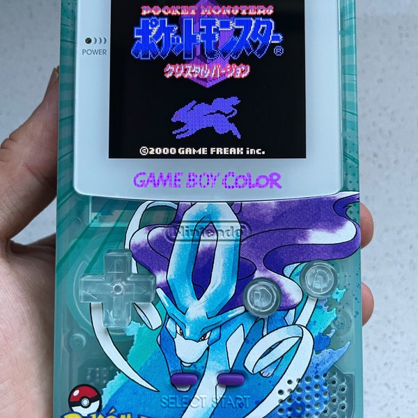 Gameboy Suicune - Etsy