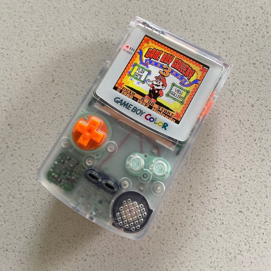 Nintendo Gameboy Color Game Boy Colour Backlit Modified IPS Q5 V2 Led ...