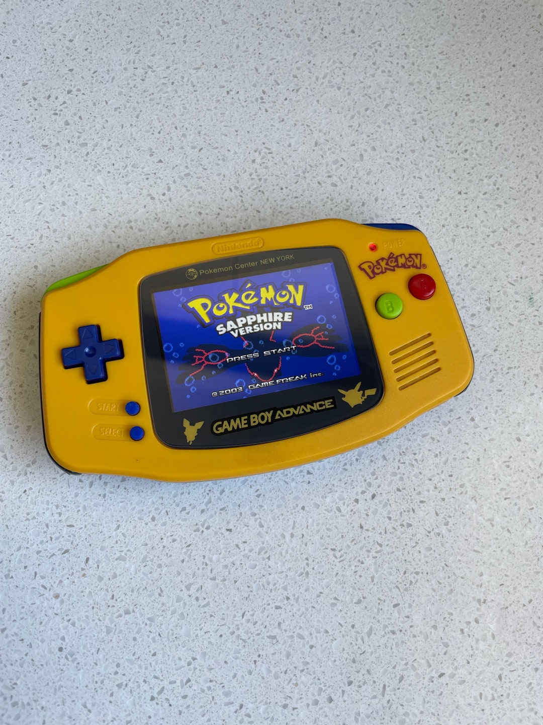 Nintendo Gameboy Advance GBA Game Boy AGB Backlit IPS V5 Pokémon ...