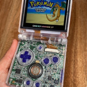 Nintendo Gameboy Advance SP GBA Ips V5 Backlit Lcd Console AGS 101 ...
