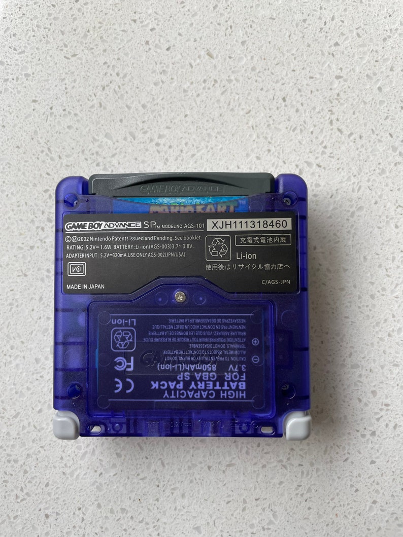 Nintendo Gameboy Advance SP GBA IPS Backlit Lcd Console AGS101 Gamecube ...