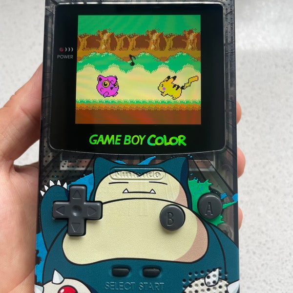 Gameboy Color Snorlax - Etsy Canada