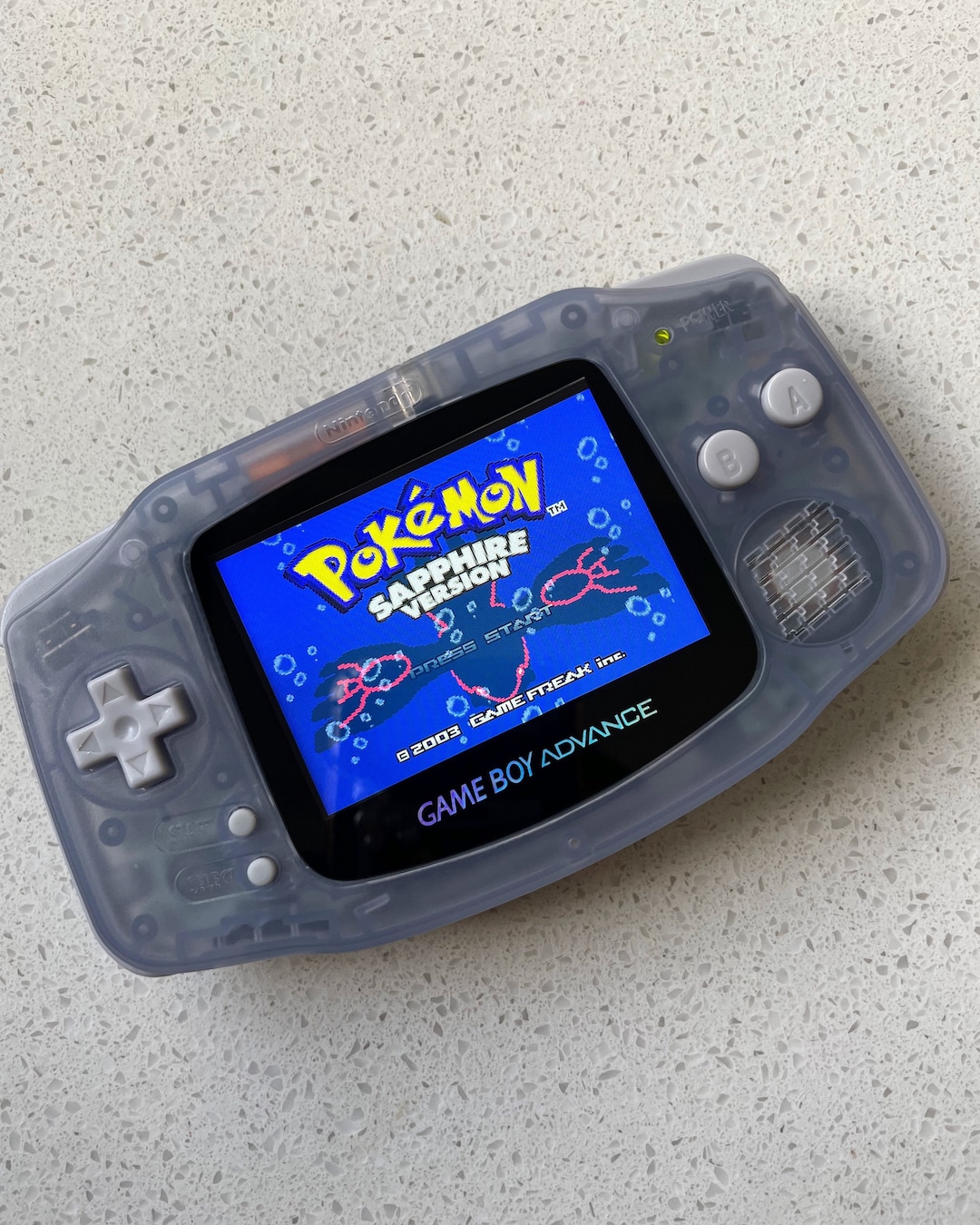 Nintendo Gameboy Advance Game Boy Backlit Modified IPS V2 Led Lcd ...