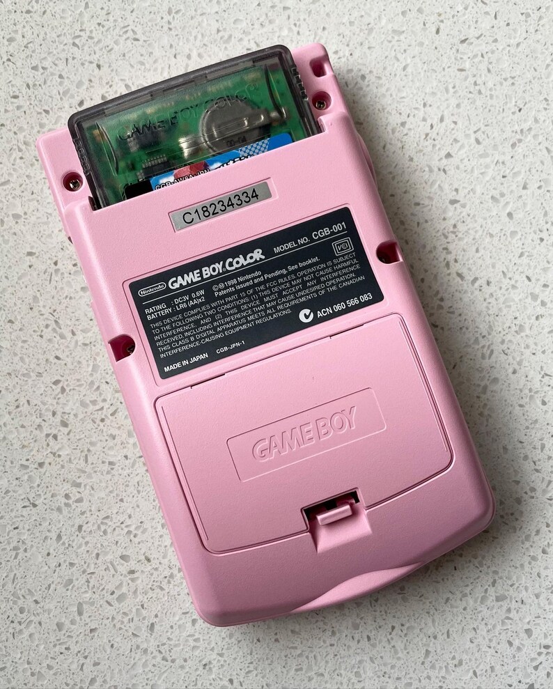 Nintendo Gameboy Color Colour Game Boy Backlit IPS Q5 Laminated GBC ...