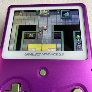 Nintendo Gameboy Advance SP GBA Ips V2 Backlit Lcd Console AGS 101 Boxy ...